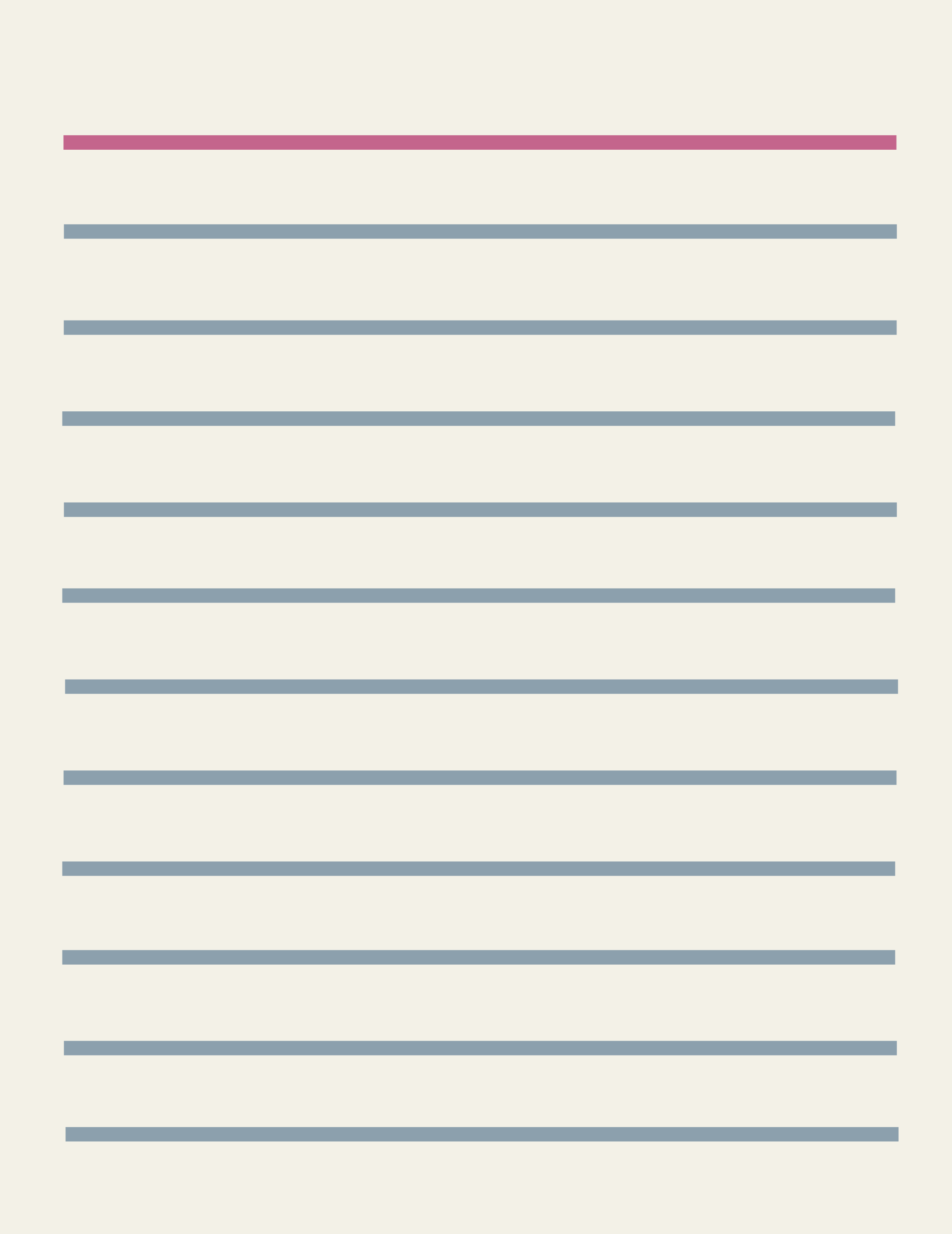 Lined Paper Stationery Design Free Clip Art